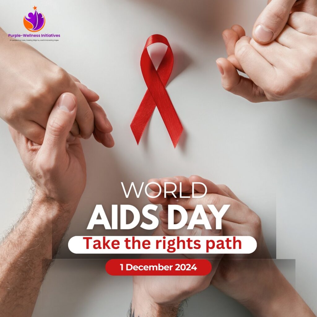 World AIDS Day 2024 - Purple Wellness-Initiatives